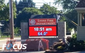Lyons Fire Dept - Focus Digital Displays