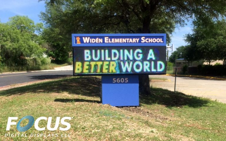 Widen Elementary - Focus Digital Displays